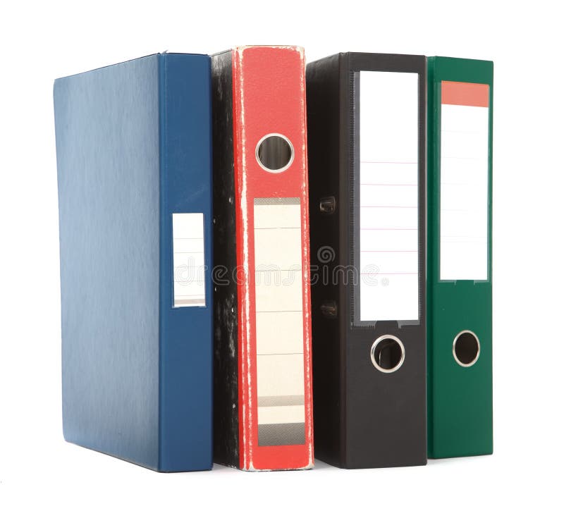 Thick blue file stock photo. Image of bills, office, firm - 18894514