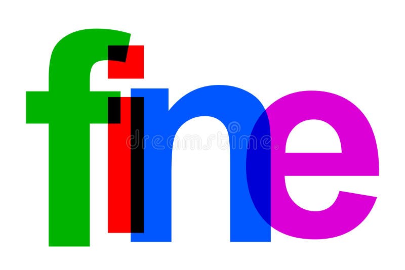 Colorful Fine - Stock Vector Stock Illustration - Illustration of color ...