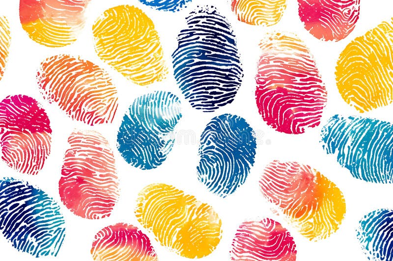 Colorful Fingerprint Patterns Stock Photos - Free & Royalty-Free Stock ...