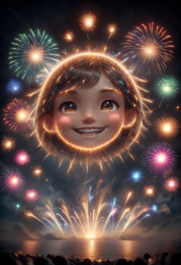 Firework Face Stock Illustrations – 1,793 Firework Face Stock ...