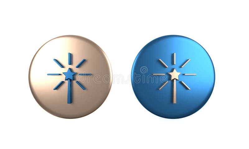 Colorful Firework Icon Isolated on White Background. Concept of Fun ...