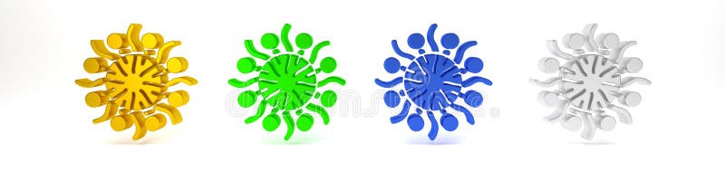Colorful Firework Icon Isolated on White Background. Concept of Fun ...