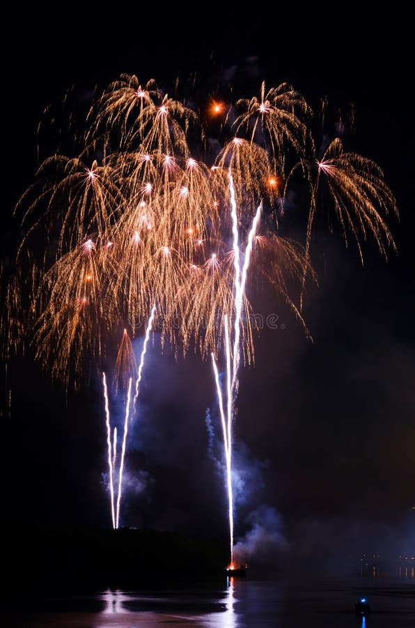 Colorful fireworks stock photo. Image of holiday, light - 34966086