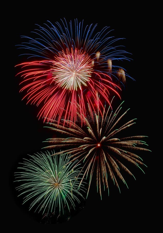4th of july Fireworks stock photo. Image of july, colors - 1034804