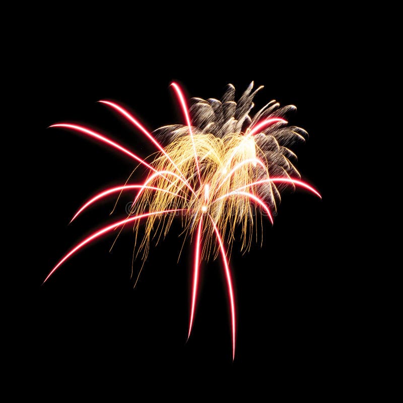 Colorful Fireworks Display for Fourth of July Stock Image - Image of ...