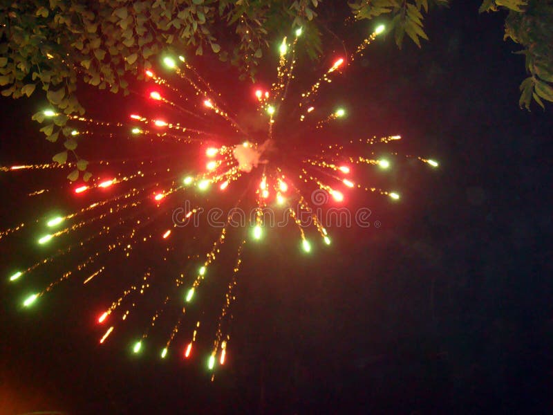 Colorful fireworks stock image. Image of fireworks, enjoyment - 87658235