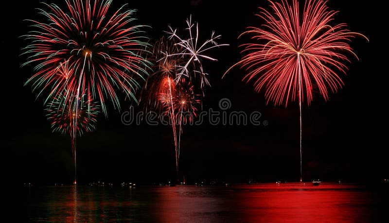 Fireworks Grand Finale stock image. Image of celebrate - 2472931