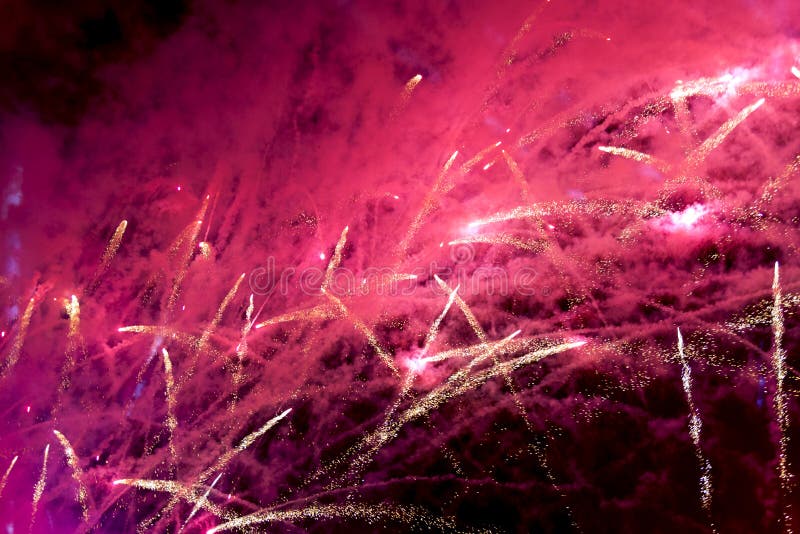 Colorful Fireworks Show at Night. Stock Image - Image of firework ... Colorful Fireworks Show at Night. Stock Image - Image of firework ...