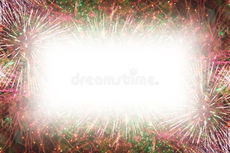 Fireworks in Red, White, and Blue Stock Image - Image of independence ...