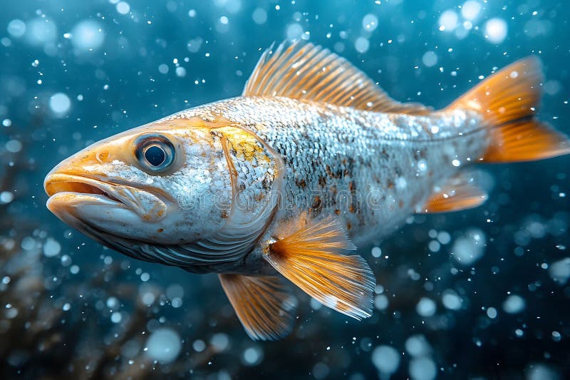 Vibrant Fish Underwater: Marine Life Concept for Ocean-Themed Designs ...