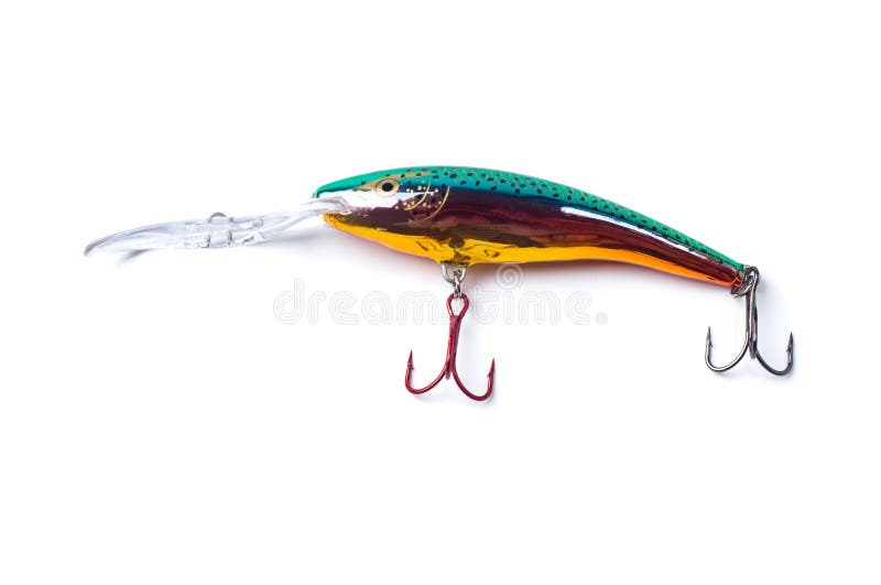 Colorful fishing bait stock photo. Image of isolated - 18247424