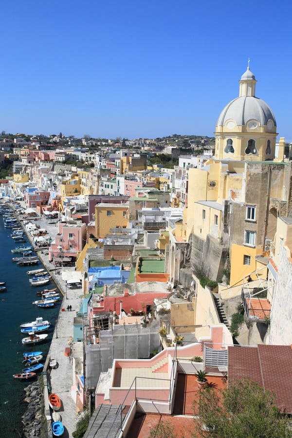 Beautiful Procida Island Near Napoli, Italy Stock Image - Image of ... Beautiful Procida Island Near Napoli, Italy Stock Image - Image of ...