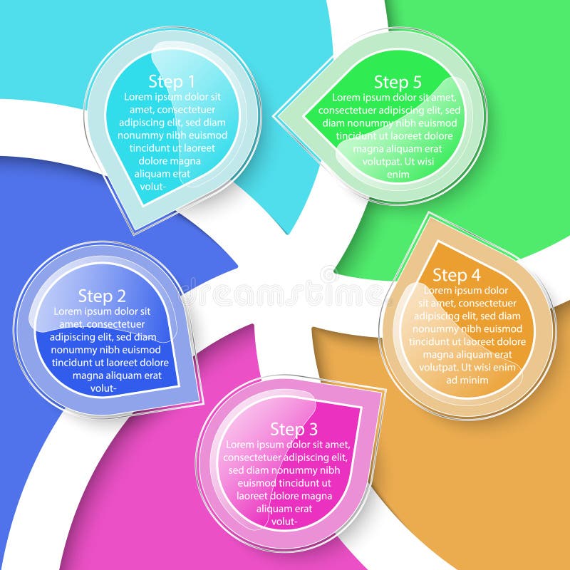 Colorful Five Hands Icon on Black Background Stock Vector ... Colorful Five Hands Icon on Black Background Stock Vector ...