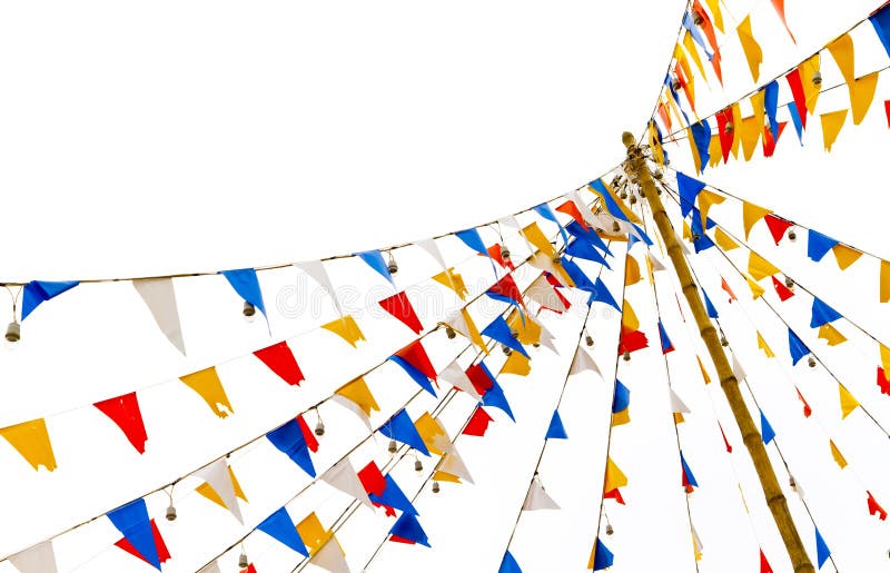 Colorful flag details stock image. Image of decoration - 22674257