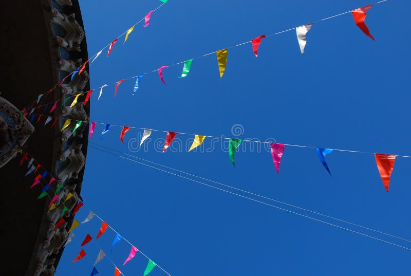 Colorful flags stock image. Image of colorful, nice, bright - 13415237