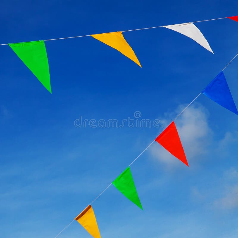 Colorful flags stock image. Image of anniversary, fair - 40198223