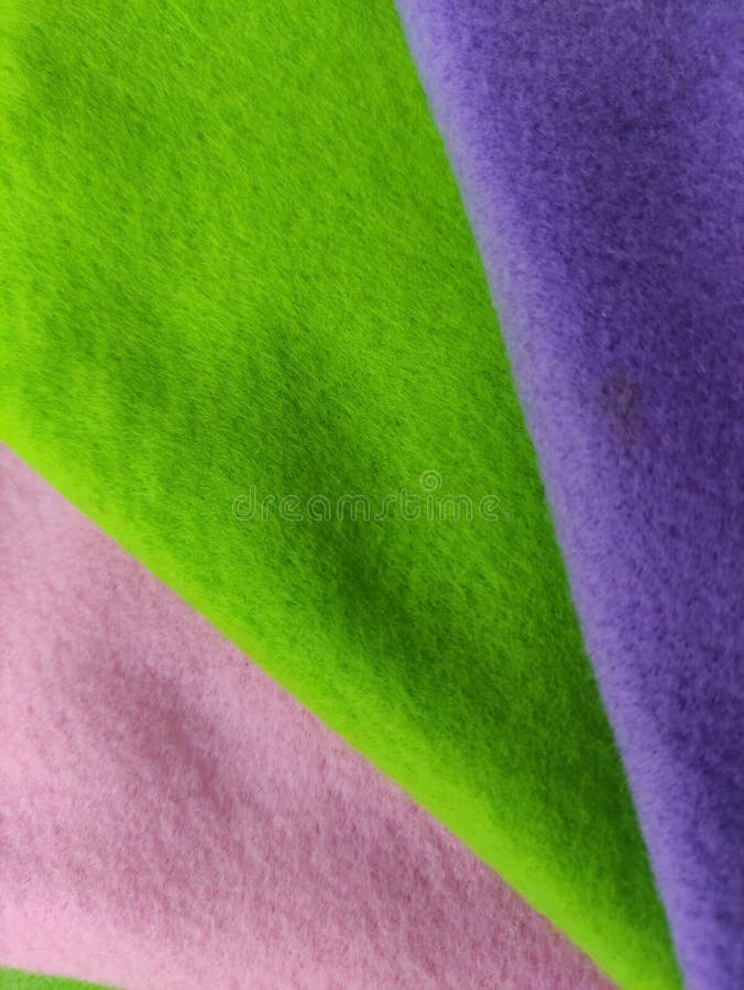 Colorful Flannel Fabric Cloth for DIY Projects Stock Photo - Image of ...