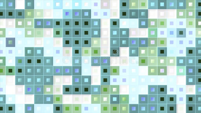 Colorful Flashing Squares in Retro Style. Motion. Retro Computer ...