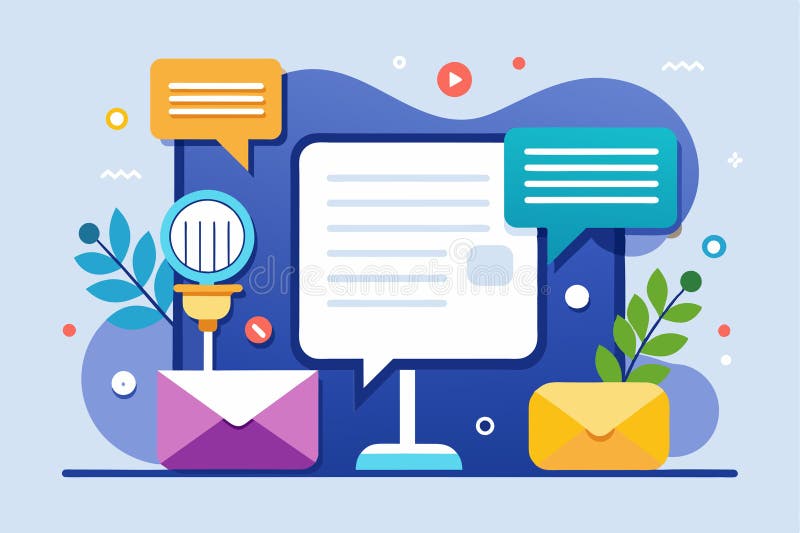 A Colorful Flat Illustration Depicting Customizable Speech To Text ...