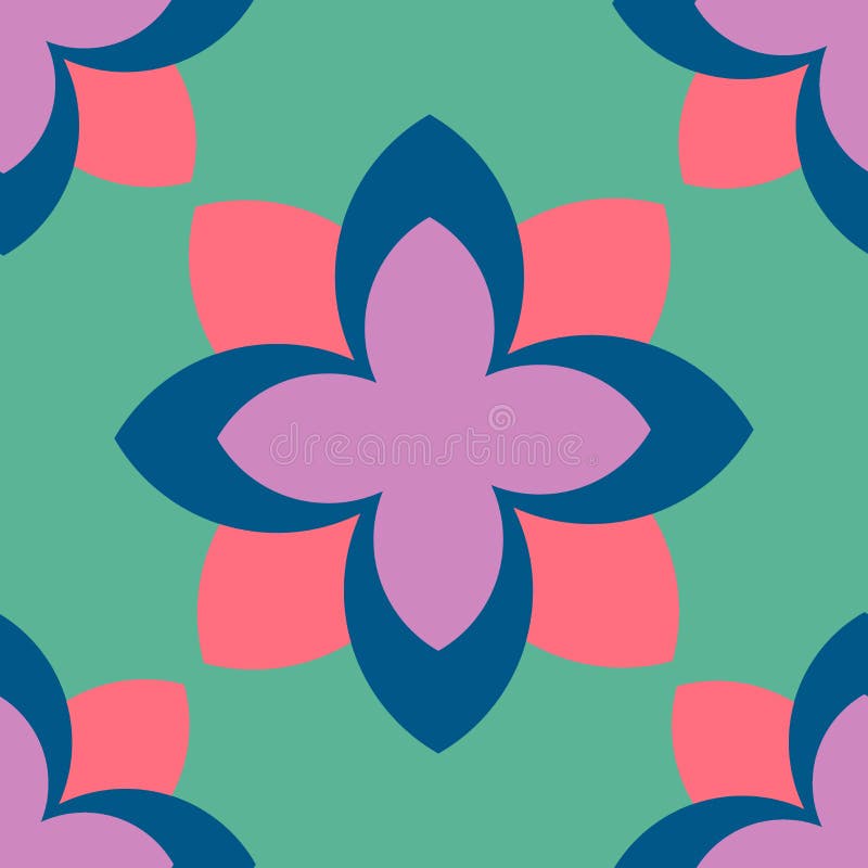 Seamless flora pattern stock vector. Illustration of design - 100184476