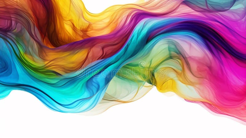 Colorful flow background stock illustration. Illustration of graphic ...