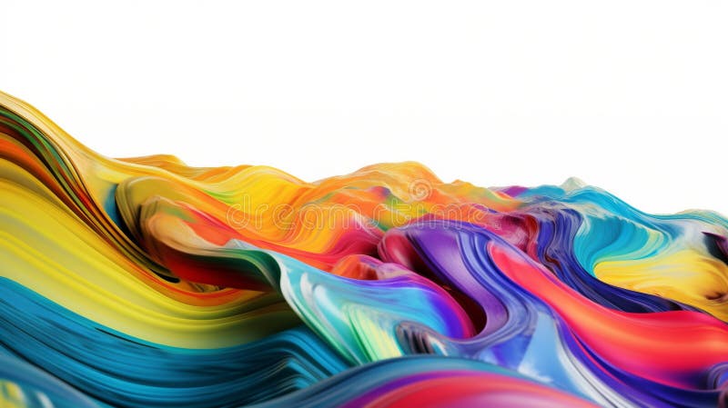 Colorful flow background stock illustration. Illustration of flow ...