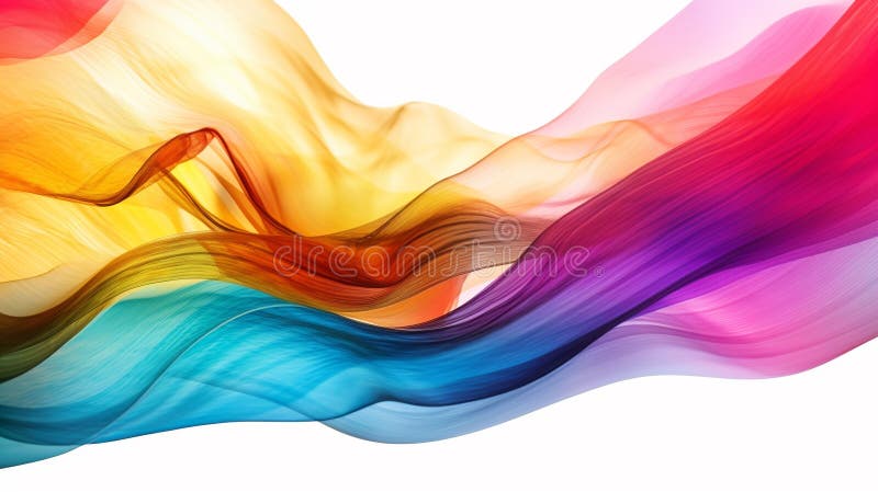 Colorful flow background stock illustration. Illustration of colorful ...
