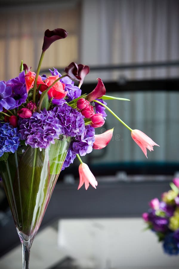 Colorful Flower Arrangement Stock Image - Image of floral, decoration ...