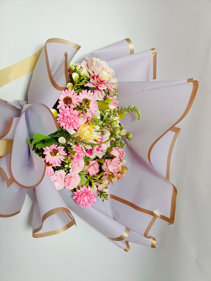 Colorful Flower Bouquet for Graduation or School Graduation Stock Photo ...