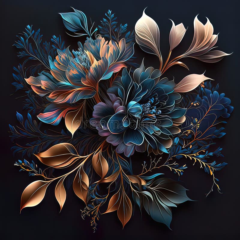 Flower Masterpiece Stock Illustrations – 1,061 Flower Masterpiece Stock ...