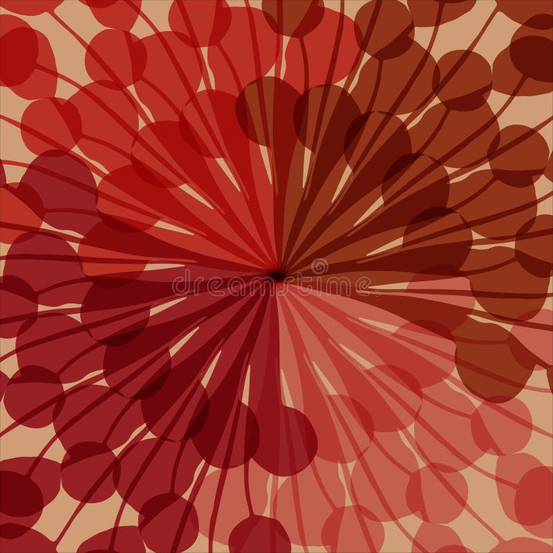 A Colorful Flower Pattern with a Large Flower in the Center,, Stock ...