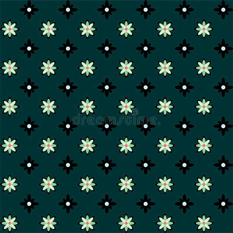 Colorful Flower Petal Pattern Background Stock Vector - Illustration of ...