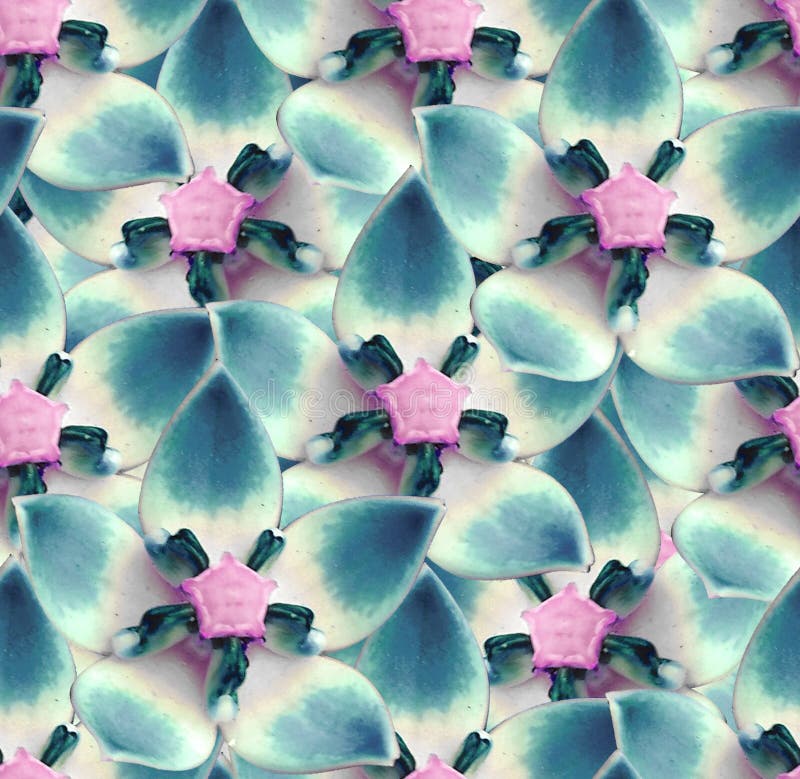 Colorful Flower Seamless Pattern Artwork Stock Photo - Image of garden ...