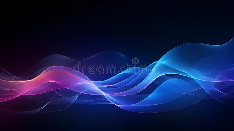 Colorful and Fluid Abstract Design with Smooth Curves and Vibrant ...