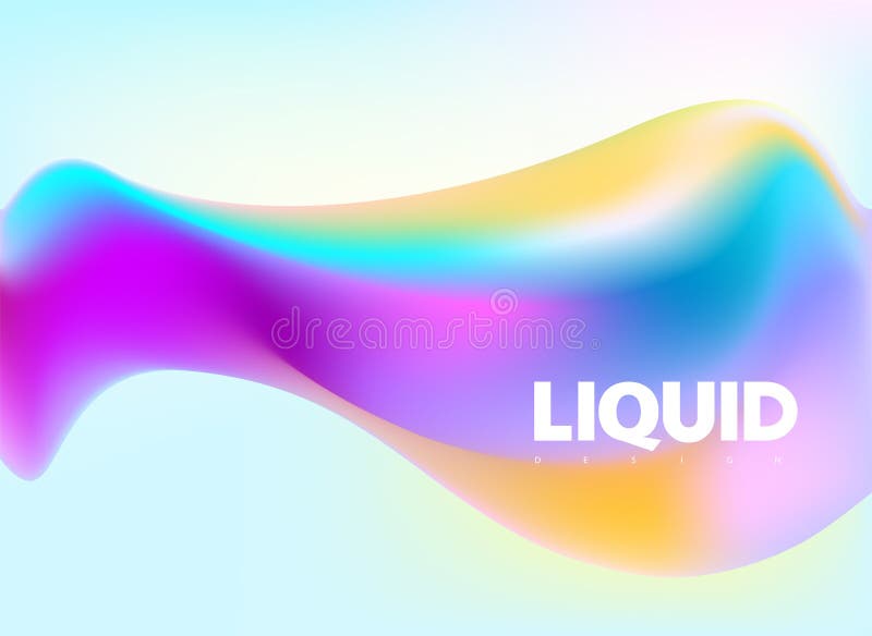 Rainbow 3d Fluid Shapes Stock Illustrations – 3,660 Rainbow 3d Fluid ...
