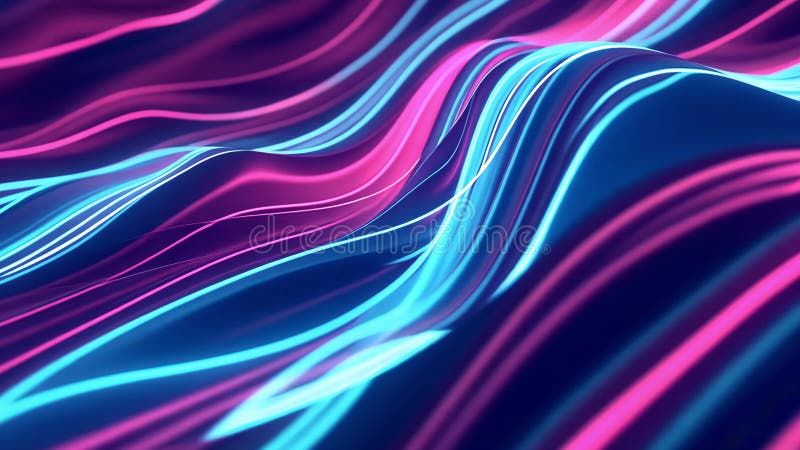 Colorful Fluid Wave Animation Loop Stock Footage - Video of texture ...
