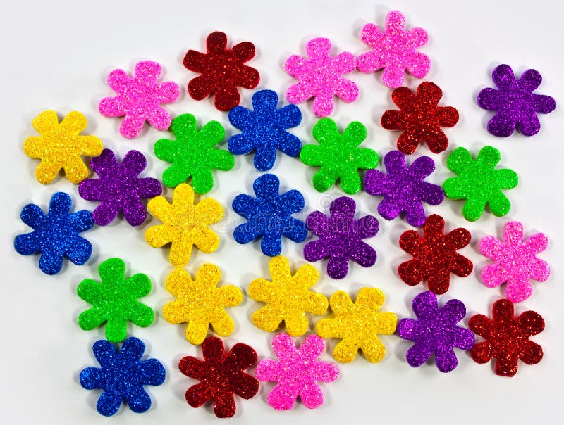 Colorful foam shapes stock photo. Image of closeup, love - 27698778