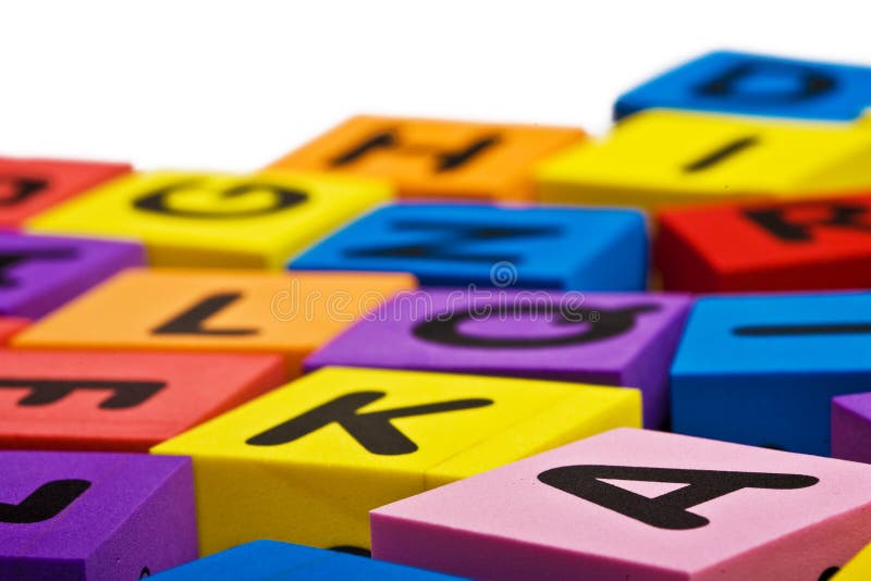 Letter Blocks stock image. Image of letters, education, wooden - 21241