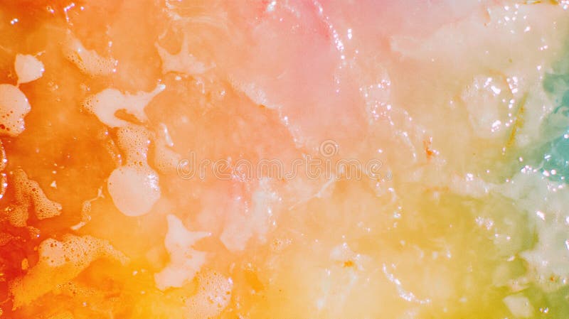 Colorful Foam Texture, Abstract Background, Vibrant Hues, Bubbly ...