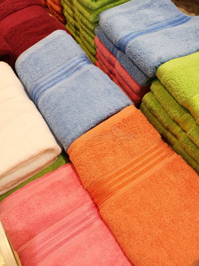Colorful Towels Stock Photos - Download 10,327 Royalty Free Photos