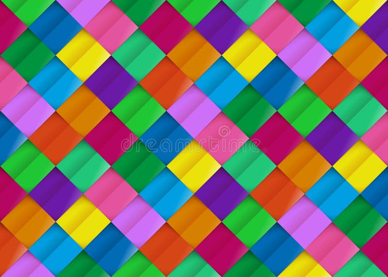 Colorful Folded Note Paper Sheets Abstract Banner Background ...