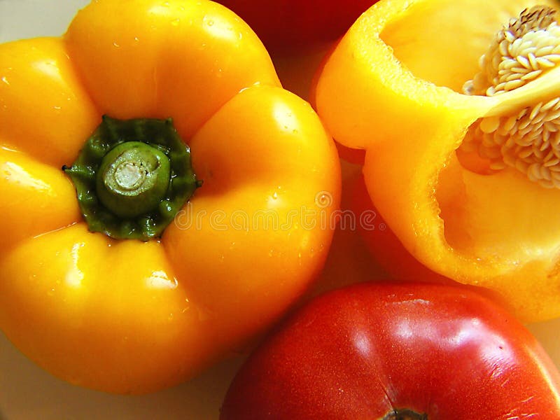 Colorful Food stock photo. Image of produce, tomatoes, yellow - 34996