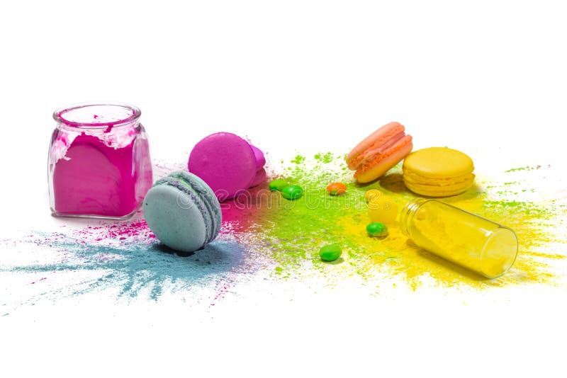 Food Coloring Art in Milk Kids Activity Stock Photo - Image of blue ...