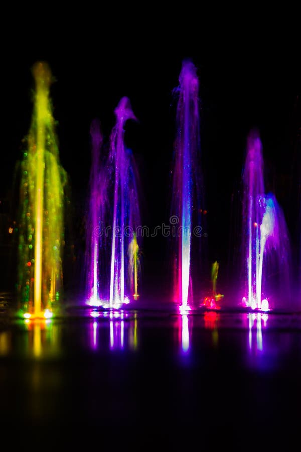 Colorful fountain stock photo. Image of full, chemical - 41483462