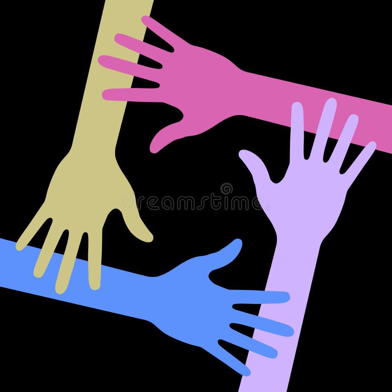 Four Hands Stock Illustrations – 7,541 Four Hands Stock Illustrations ...