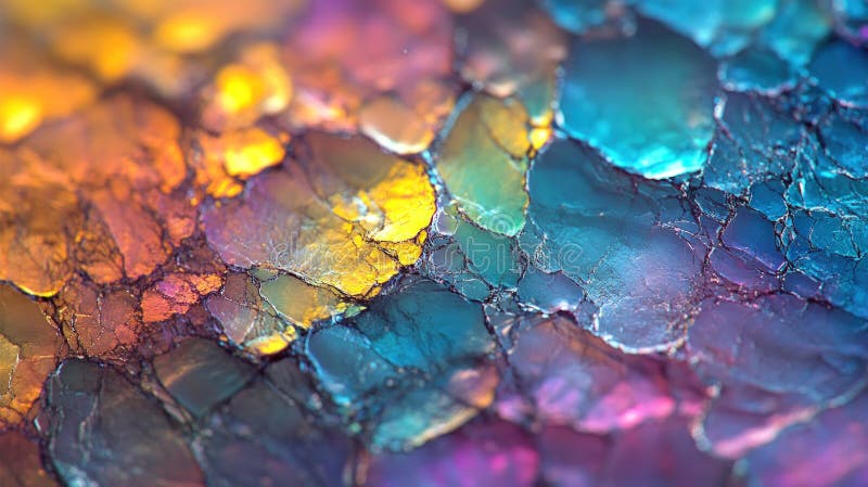 Colorful Fractured Surface Texture Stock Illustration - Illustration of ...