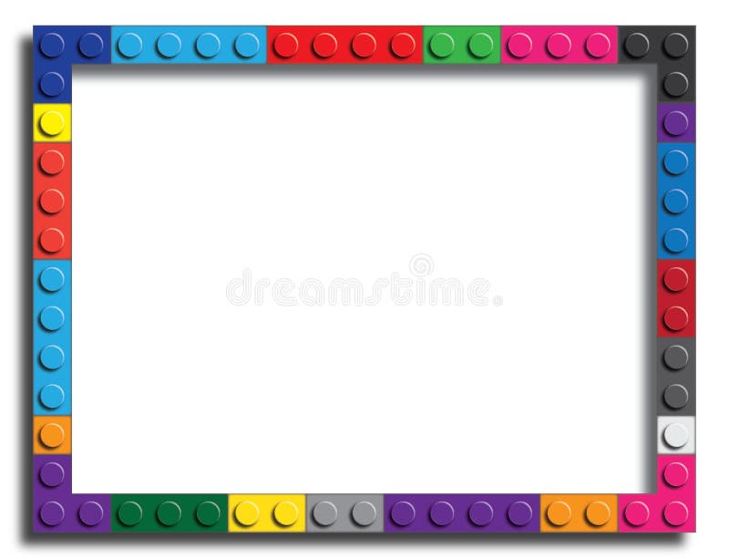 Lego Bricks Frame Stock Illustrations – 114 Lego Bricks Frame Stock ...