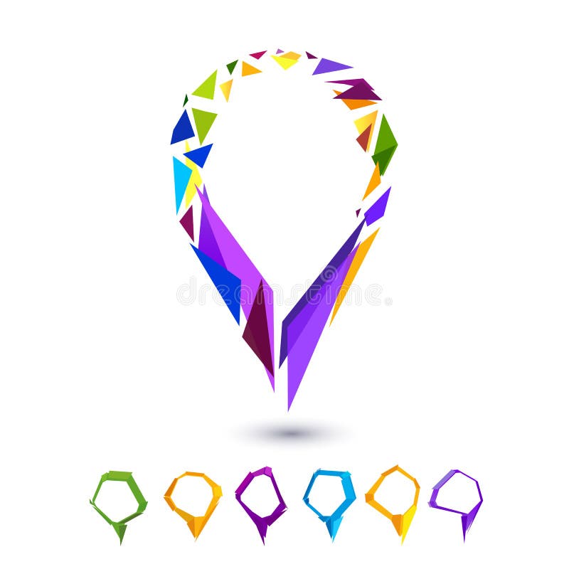 Colorful Frame Marker Background. Stock Vector - Illustration of ...