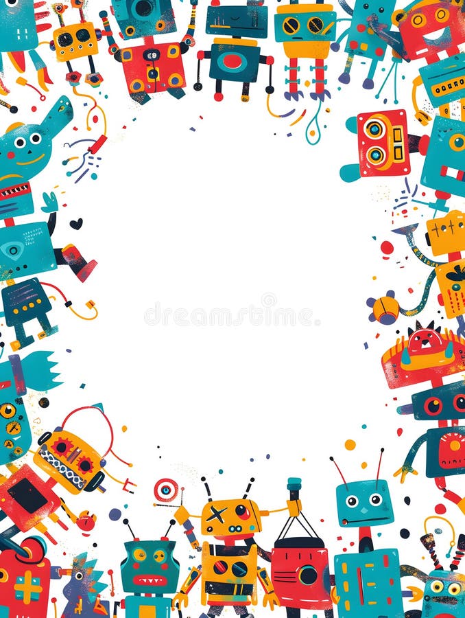 Robotic Border Design Stock Photos - Free & Royalty-Free Stock Photos ...