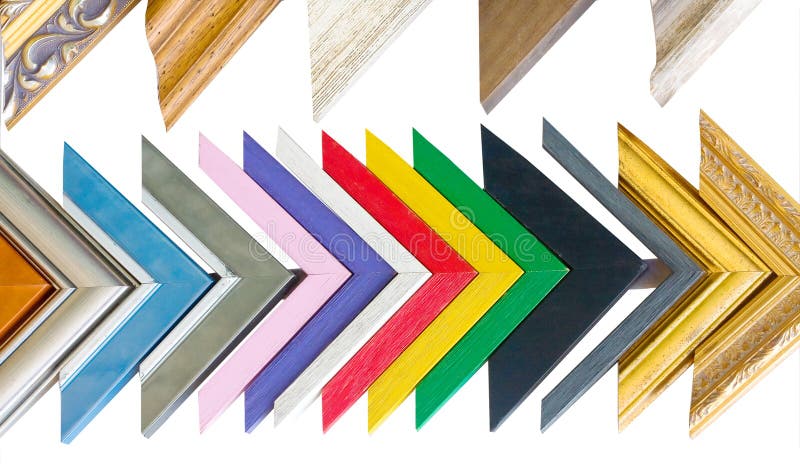 Colorful frame samples stock photo. Image of classic - 28858812